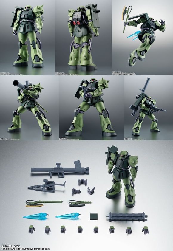 ROBOT魂＜SIDE MS＞ MS-06JC 陸戦型ザクII JC型 ver. A.N.I.M.E. (バンダイ（BANDAI）)